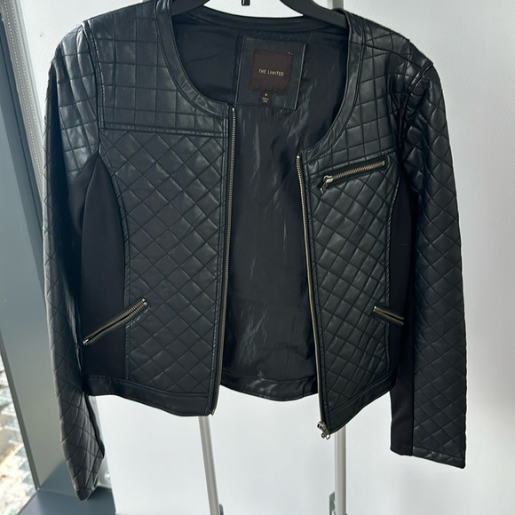 The Limited | Jackets & Coats | The Limited Faux Leather Jacket | Poshmark